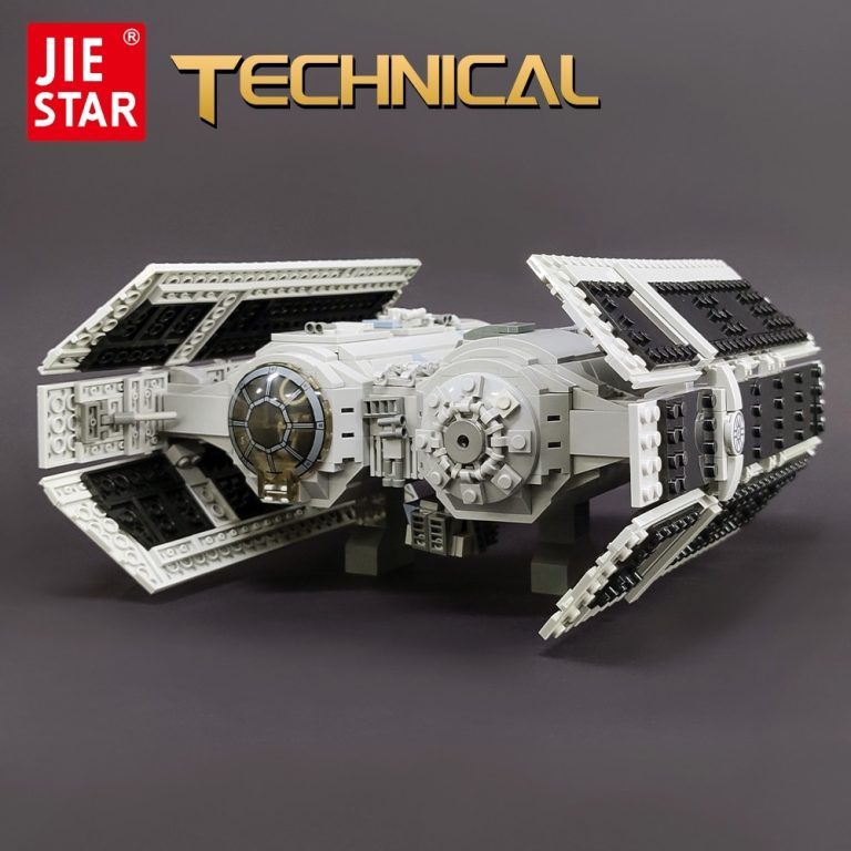 JIESTAR 67109 High-tech Moc Star Plan Space Tie Bomber - LEPIN LEPIN Store