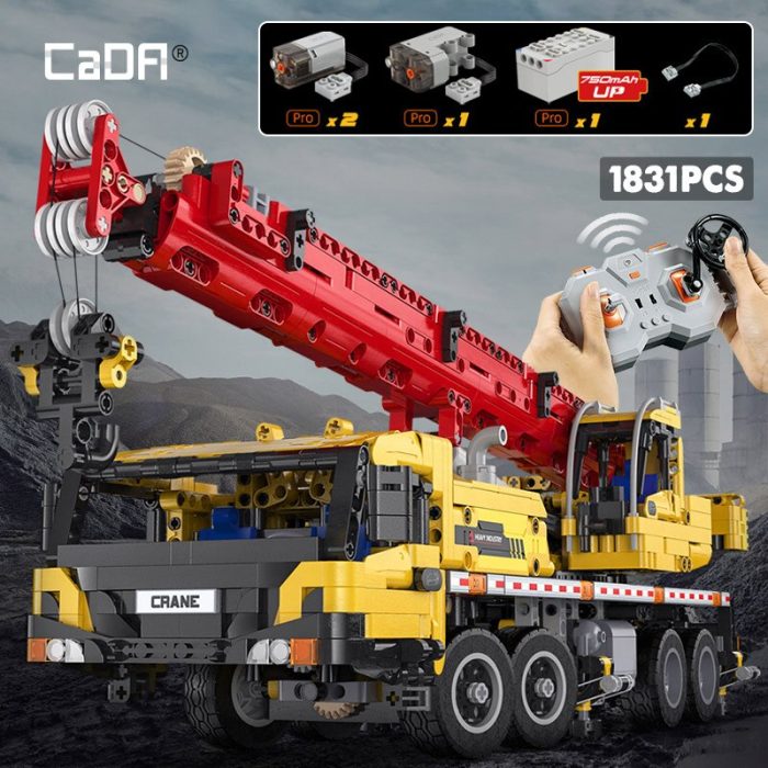 Cada C61081W City Remote Control Engineering Vehicle Truck Crane ...