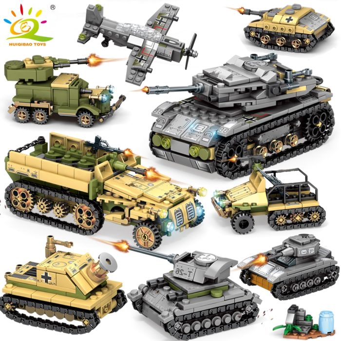 Sluban WW2 Military T34-85 Medium Tank Model - LEPIN LEPIN Store