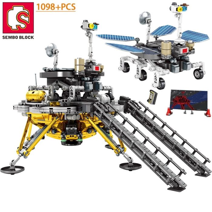 SEMBO City Rockets Space Shuttle Mars Rover Model - LEPIN LEPIN Store