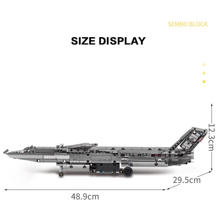 SEMBO Fighter Bombing Airplane RC - LEPIN LEPIN Store
