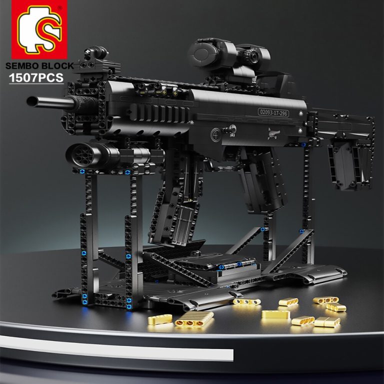 Cada TB3803 SWAT Military Weapon G58 Submachine GUN - LEPIN LEPIN Store