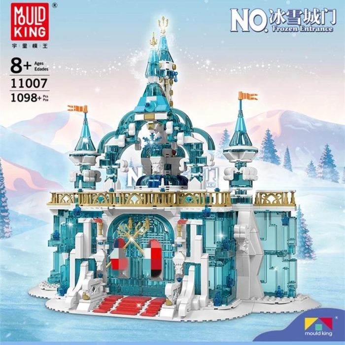 MOULD KING 11002 Snow World Princess Fantasy Winter Village - LEPIN ...